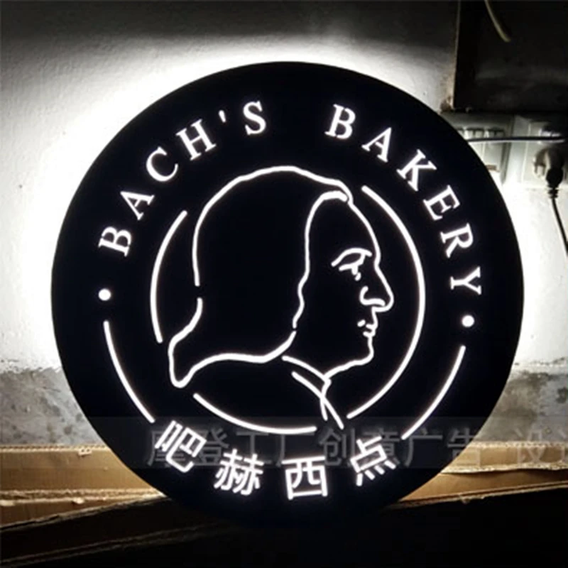 Outdoor-Round-LED-Backlit-Signs-Hollow-Out-LED-3D-Back-lit-Signage-Shop ...