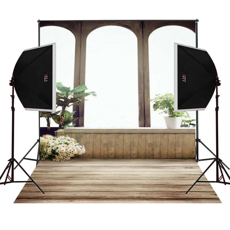 vintage wooden windows for wedding photo background backdrop studio ...