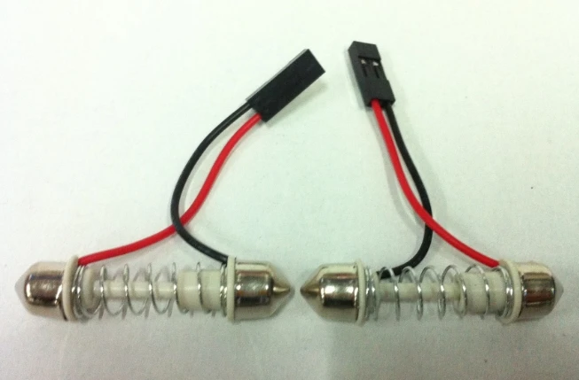 1000pcs Festoon lamp holder with female connector for auto light bulb