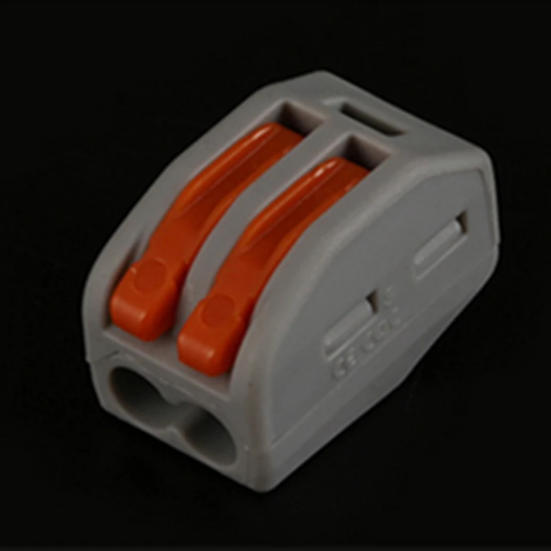 WAGO 2 pin 10 pcs 222 412 PCT 212 type Universal Compact Wire Connector ...