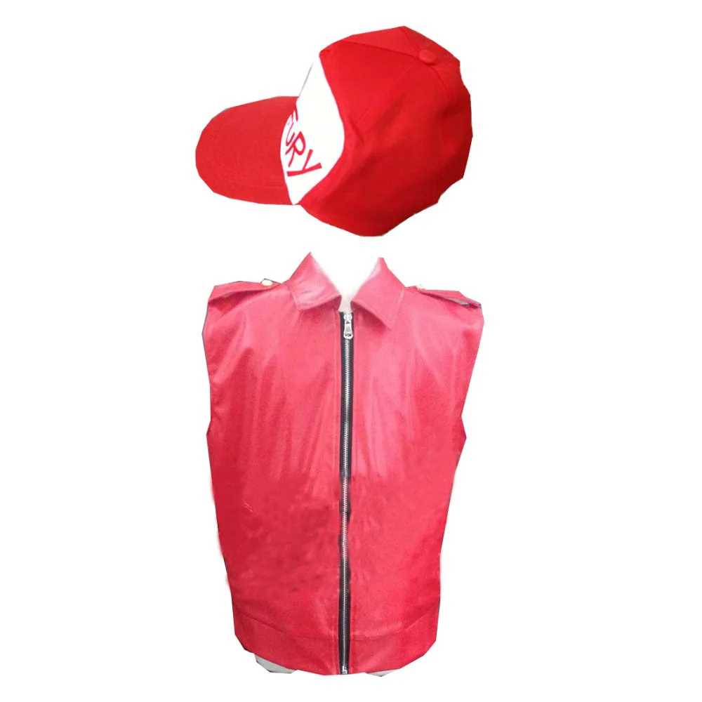 2017-The-King-of-Fighters-KOF-TERRY-BOGARD-Red-Vest-Cosplay-Costume ...