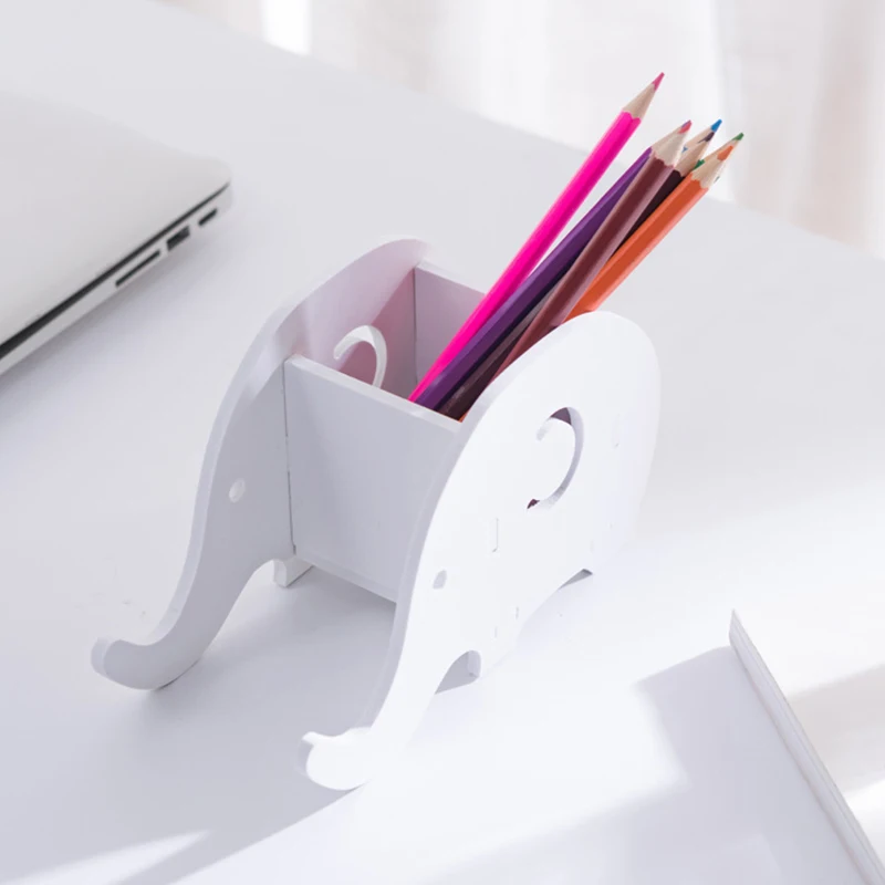 DINIWELL Cute Elephant Phone Storage Holder Stand Office Desktop ...