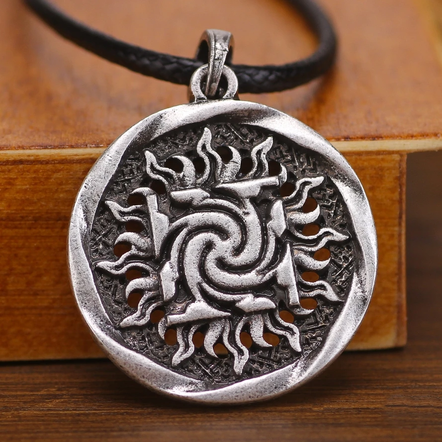 Slavic Charm Znich in Sun Symbol Amulets and Talismans Nordic Ethnic ...