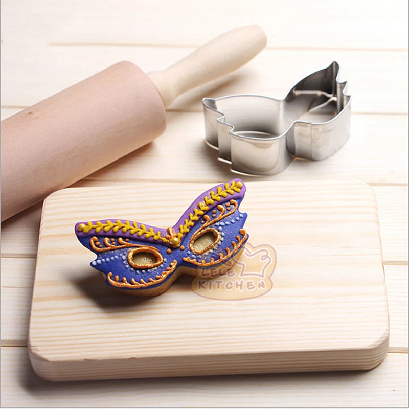 1pcs Patisserie Reposteria Pastry Biscuit Party Face Mask 3d Moldes ...