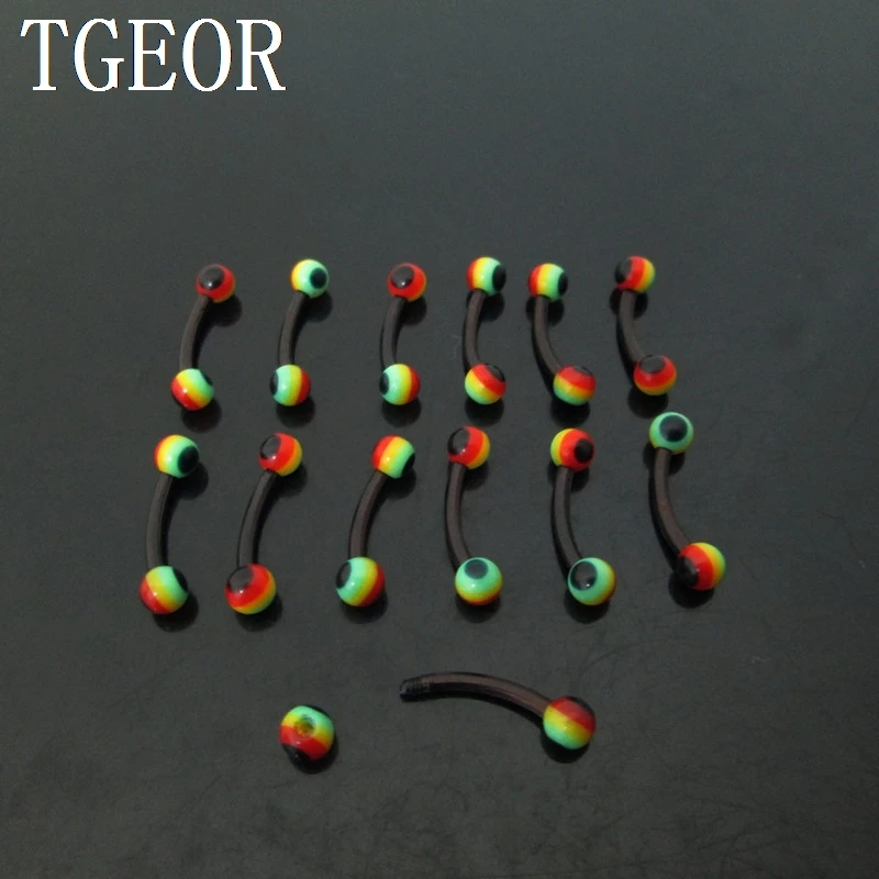 Rastafarian Lip Ring