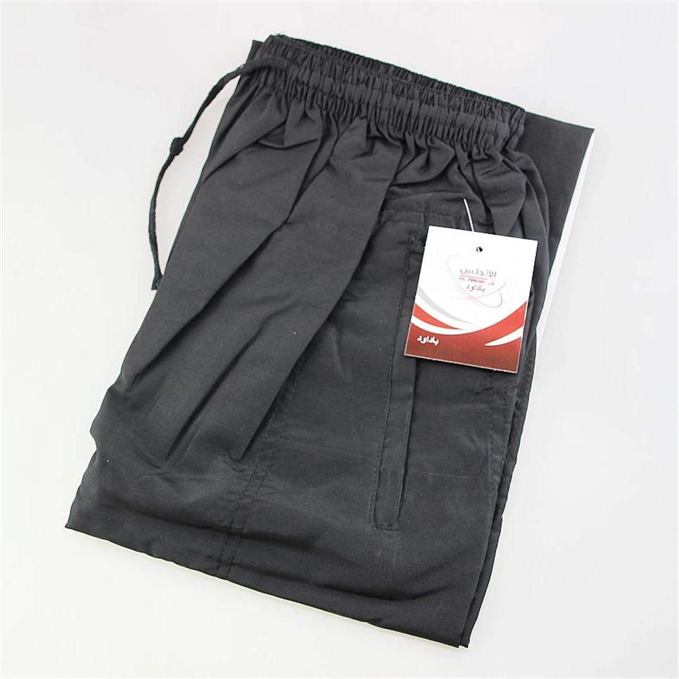 5Color Muslim Men Islamic Trousers Arab Prayer Pants for Male Arabic ...