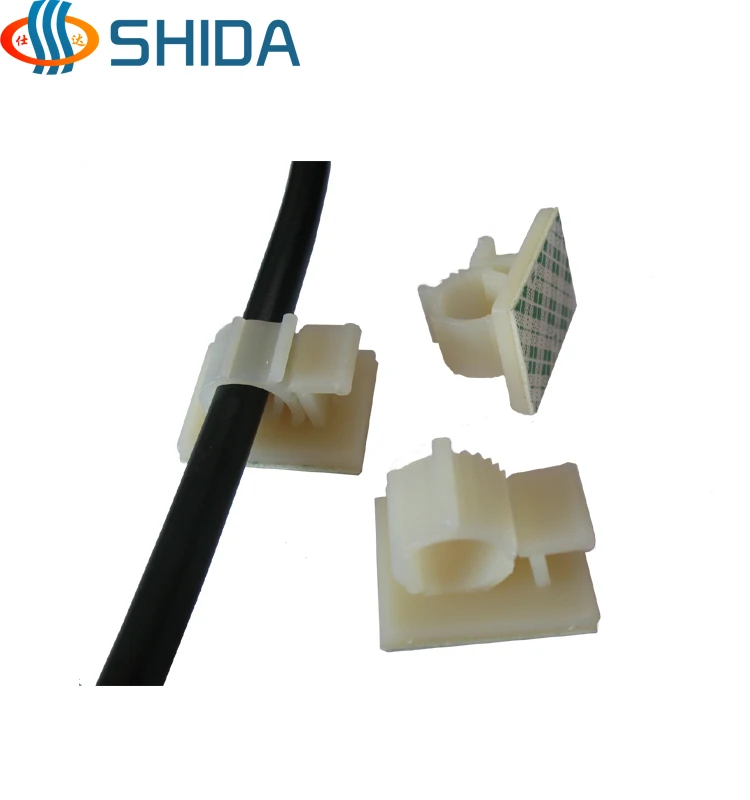 3M adhesive tie mount Fixed Clip Car Line Clip Self Adhesive Cord Cable ...