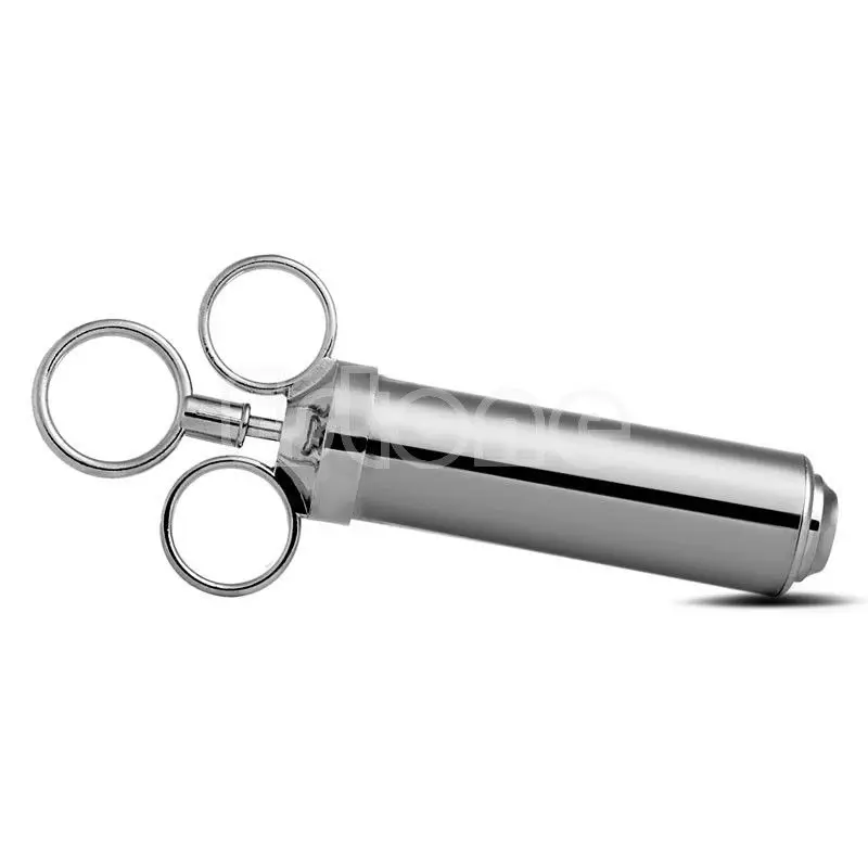 מוצר - Grill Stainless Steel Meat Marinade Injector 2 oz Flavor Needle ...