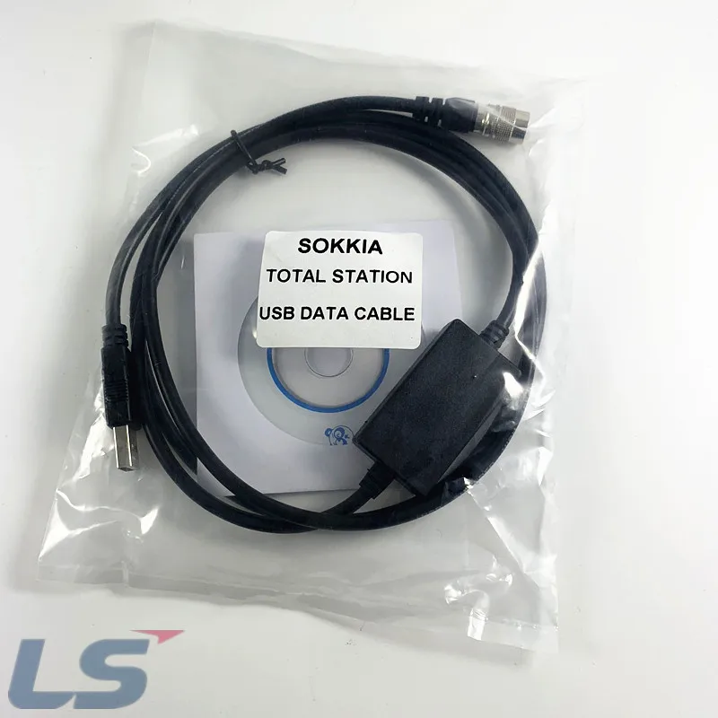 2 pcs High quality Sokkia USB data cable for Sokkia total station fit ...