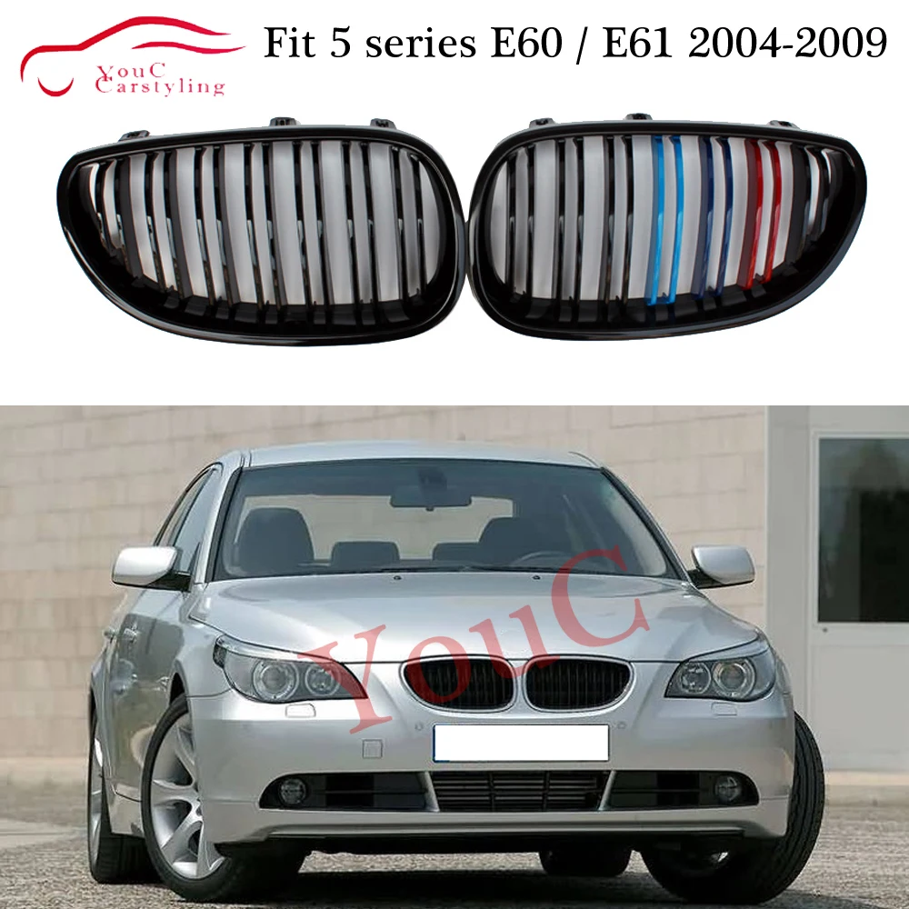 5 Series E60 Car Grille Front Grills Kidney Grill For Bmw 5 Series M5 ...
