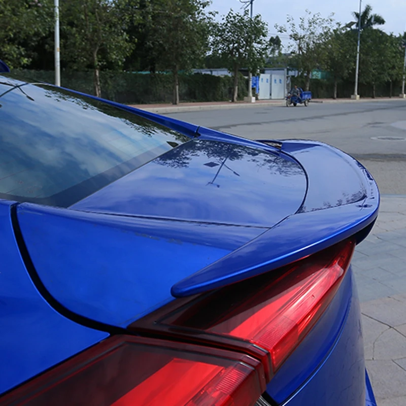 For Honda Civic Spoiler High Quality ABS Material Car Rear Wing Primer ...