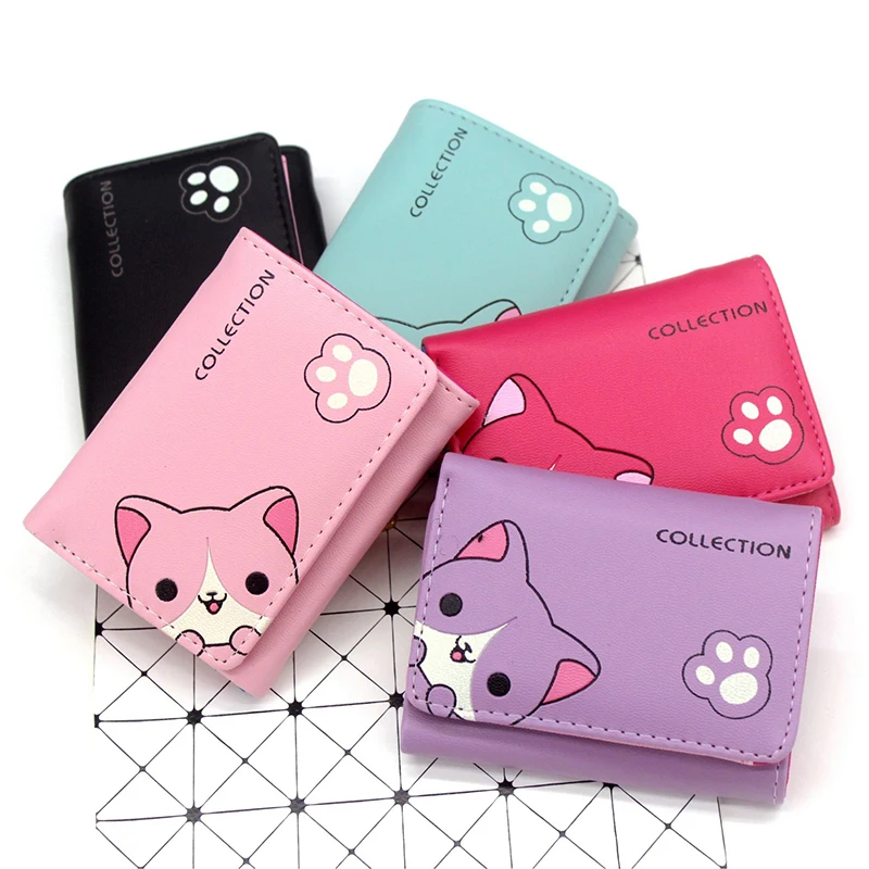 BOTUSI CartonCat Новое поступление, кошелек для женщин, модные кошельки ...