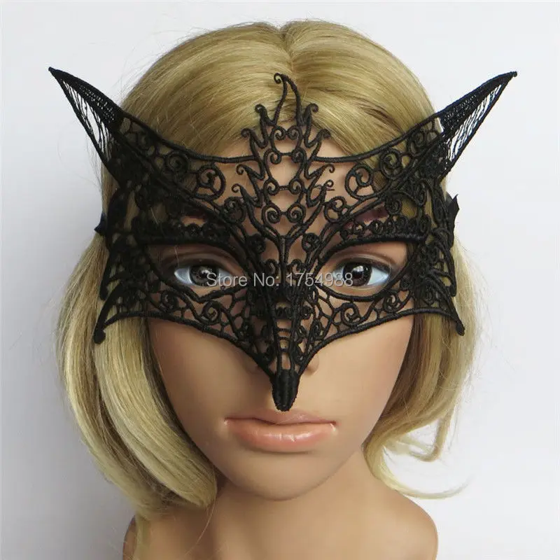 Free-Shipping-black-lace-mask-fancy-dress-ball-party-masks-Sexy ...