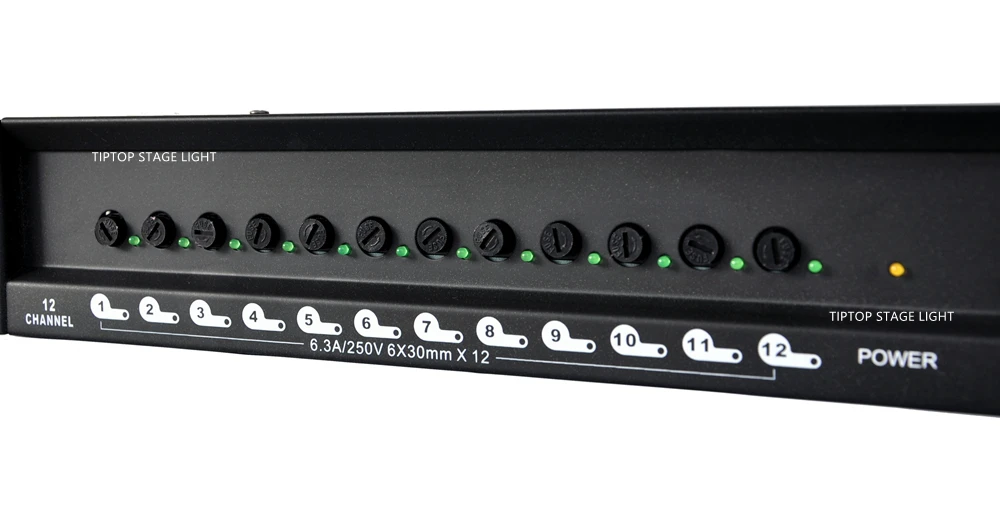 12Channels DMX Power Switch | Tiptoplight