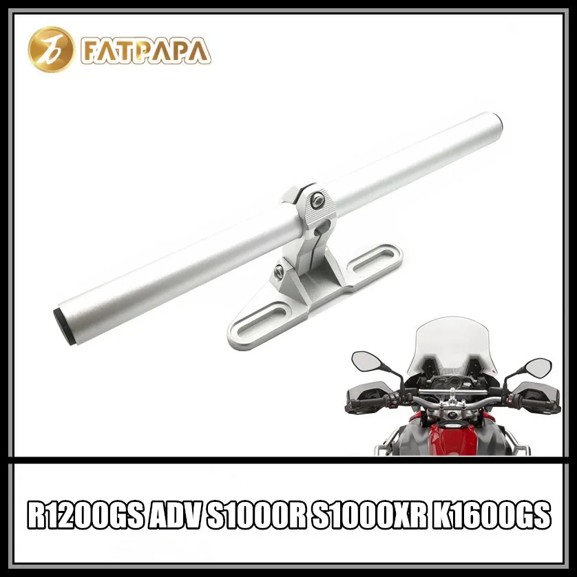 Motorcycle-Accessories-Stainless-Steel-handlebar-Navigation-Bracket-For ...