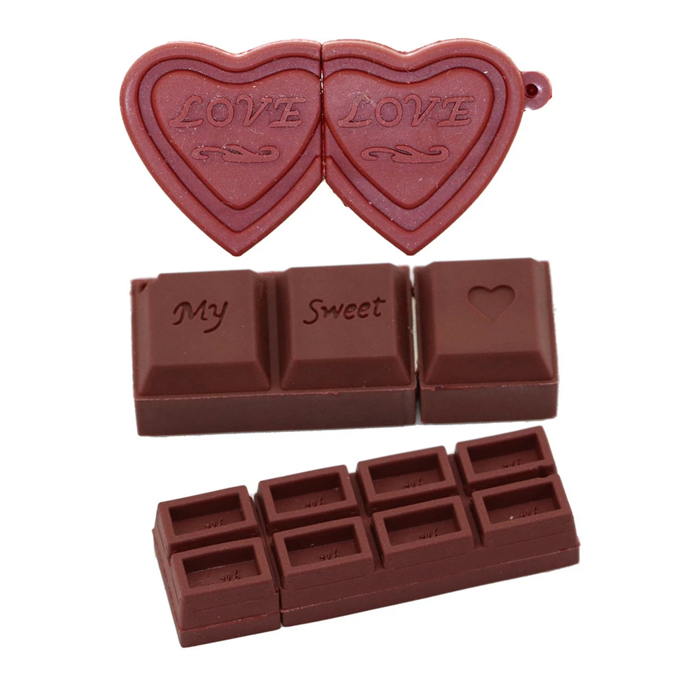 Delicious Chocolate Model USB 2.0 Pen Drive 8GB 16GB 32GB 64GB 128GB ...