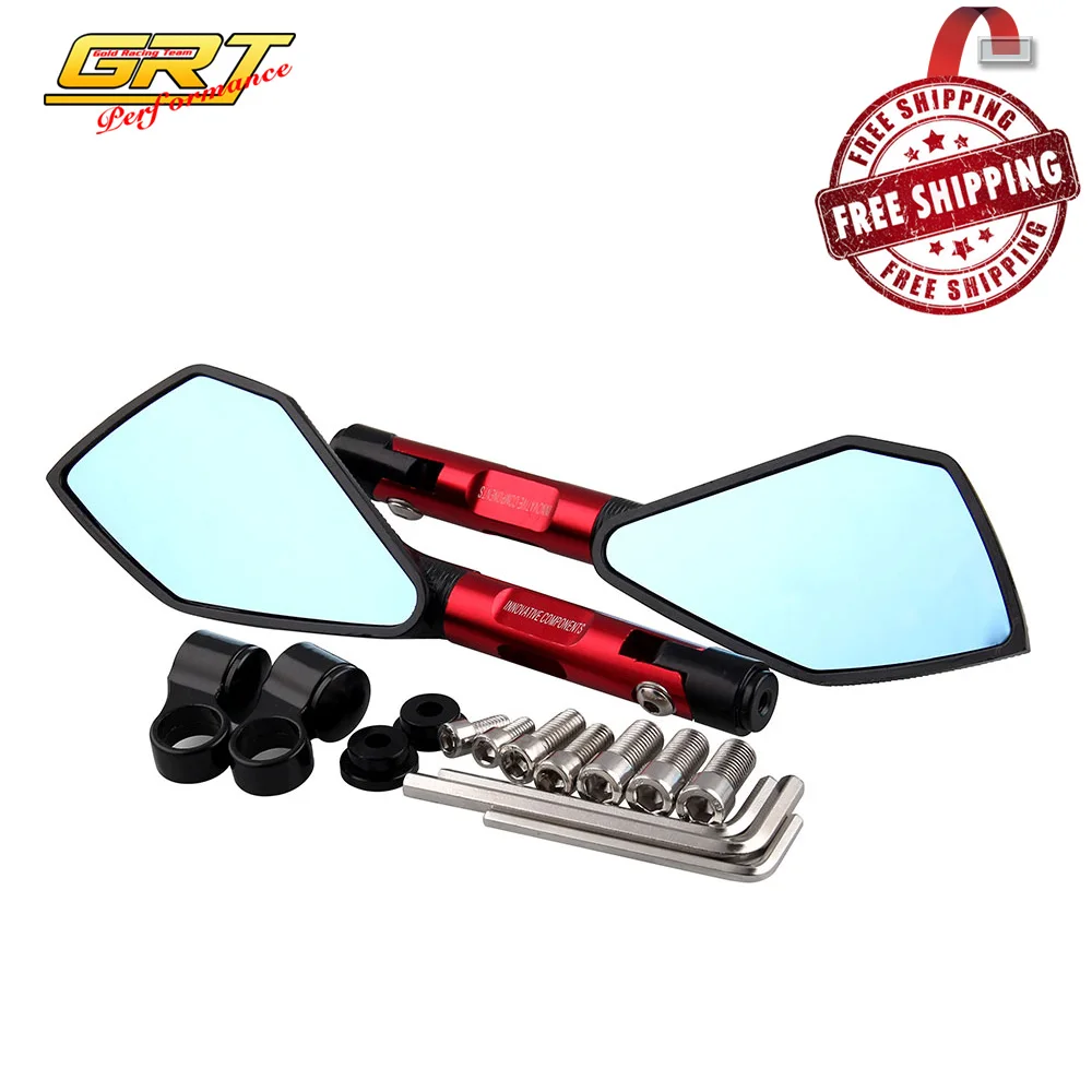 Motorcycle Rear view Mirror Side Mirrors Universal Accessories For ...