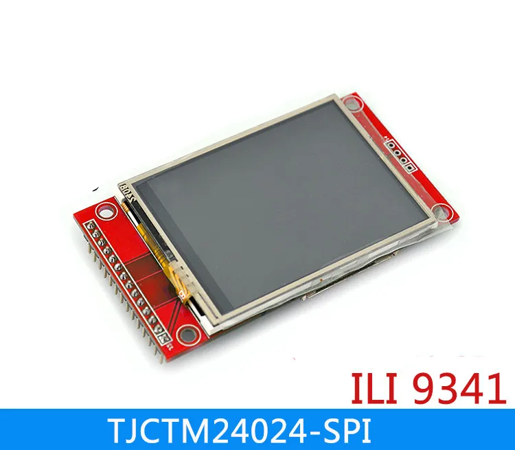 2.4 Inch Spi Tft Screen Module With Touch Panel Least Need 9io Ili9341 Lcd Display - Lcd Modules ...