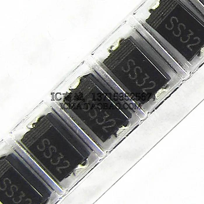 Free Delivery. SMD diodes SR320 SS32 3A / 20V SMB / DO 214AA|smb jack ...
