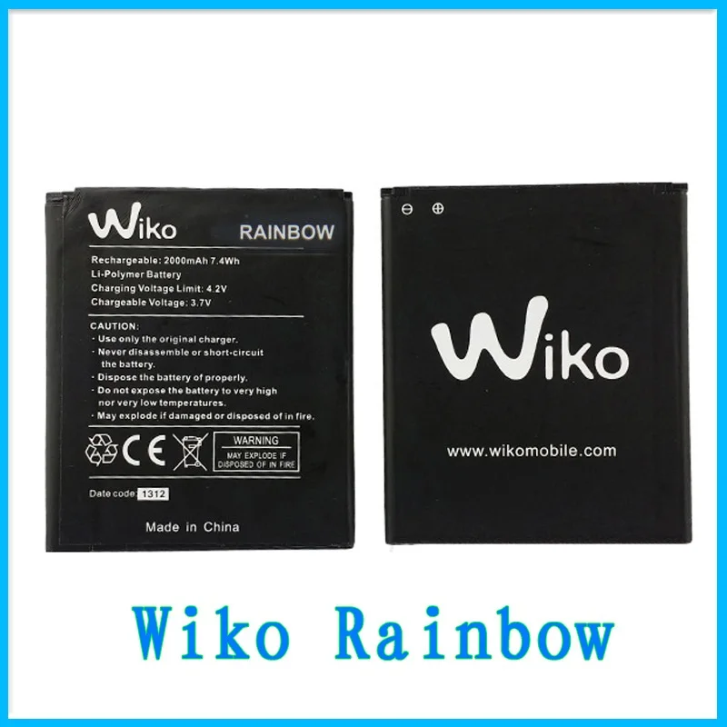 Wiko Rainbow Battery, High Quality Mobile Phone Replacement Li ion ...