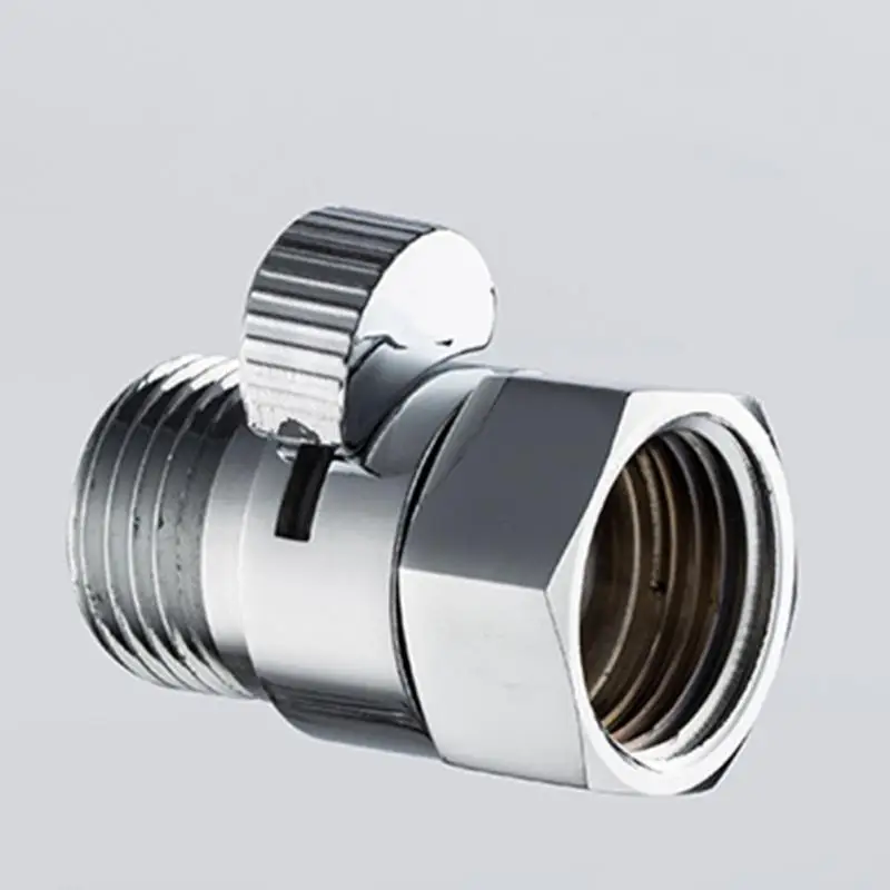 G1/2 inch Brass Junction Water Flow Control Valve Straight-through Shut ...