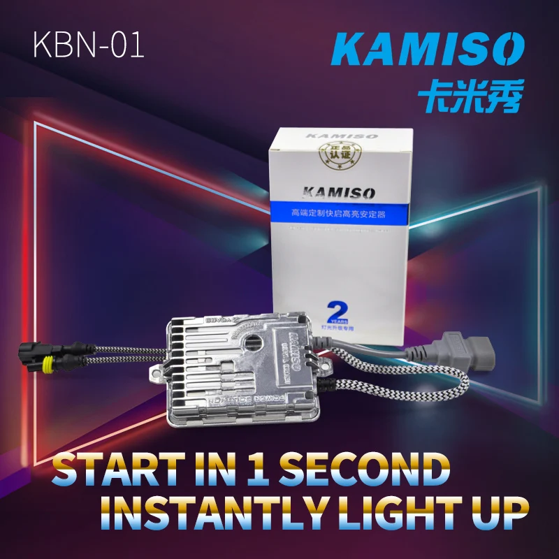 KAMISO KBN-01 Быстрый старт цифровой спрятанный балласт 12 В 55 Вт HID ...