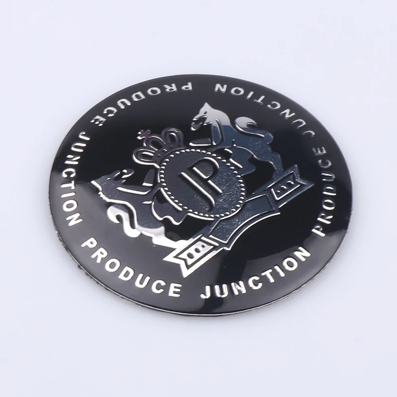 4pcs 56mm JP Junction produce logo car emblem Wheel Center Hub sticker ...