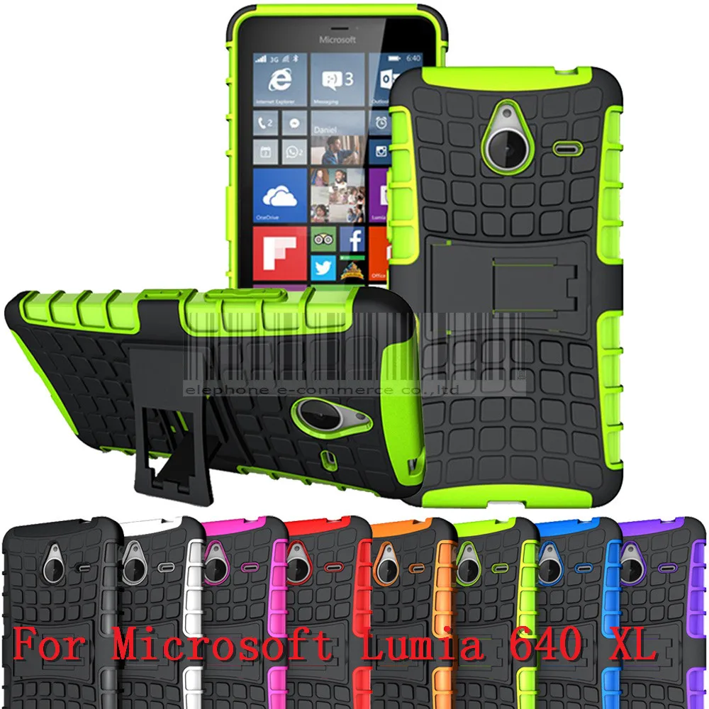Phone Case For Microsoft For Lumia 640/640XL Hybrid Shockproof Armor ...