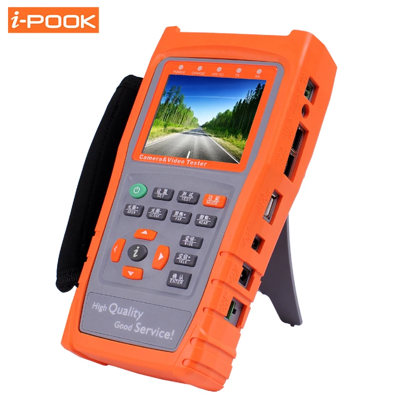 3.5" LCD Analog CVBS RS485 CCTV Tester Monitor IP Camera Testing UTP ...
