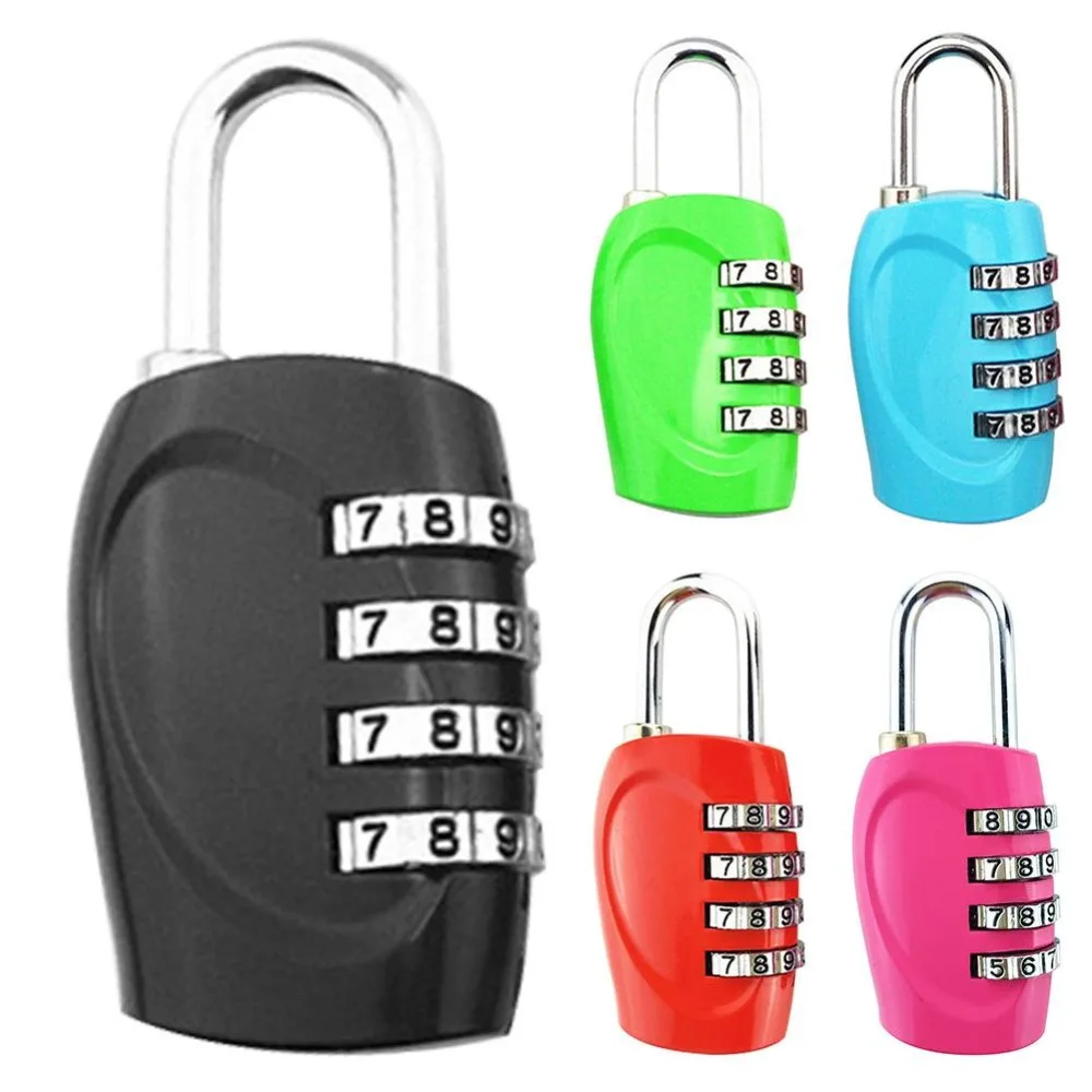 4-Dial-Digit-Password-Lock-Combination-Suitcase-Luggage-Metal-Code ...