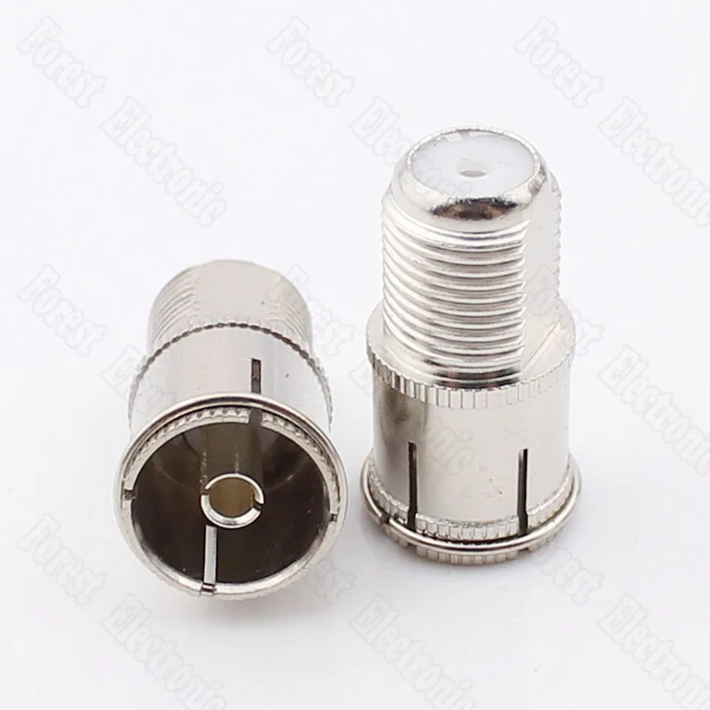 F Female To Rf Connector Tv Rf Connector Imperial Cable Tv Connector ...
