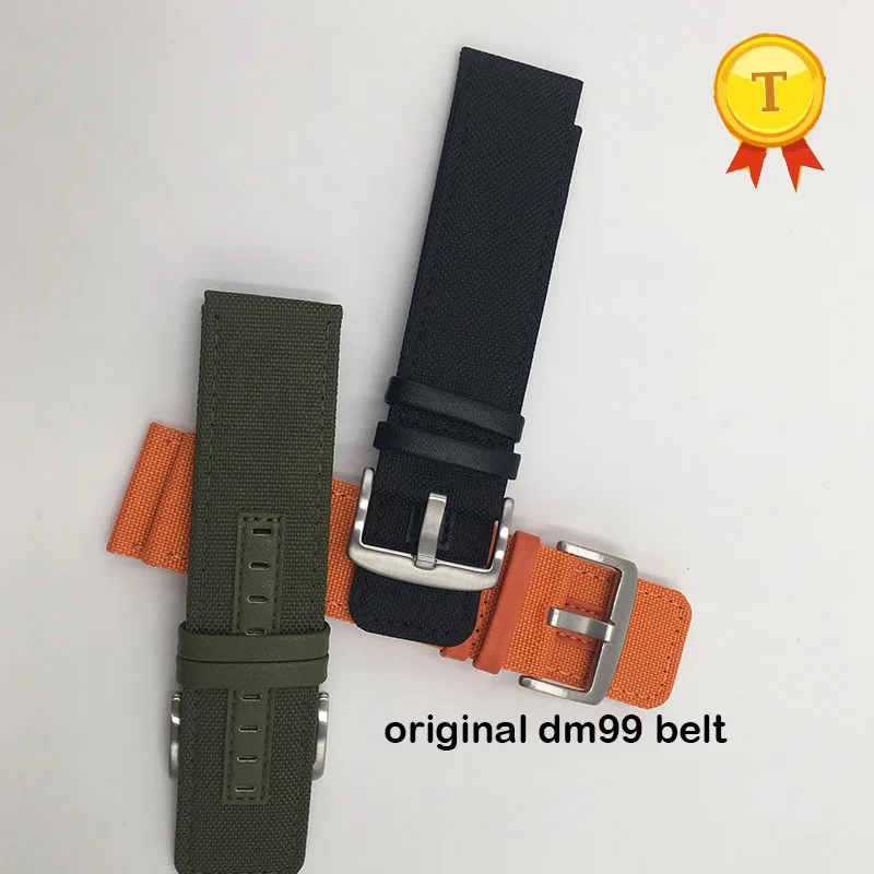 Ремешок для часов зеленый оранжевый черный кожаный ремешок для часов ...