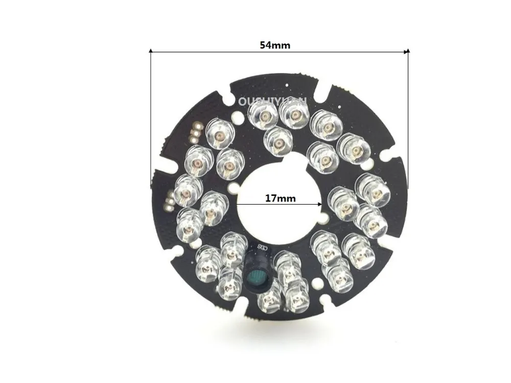 CCTV-24-PCS-FY-9024F-LEDs-F5-Infrared-IR-90-Degrees-Bulbs-Board-850nm ...