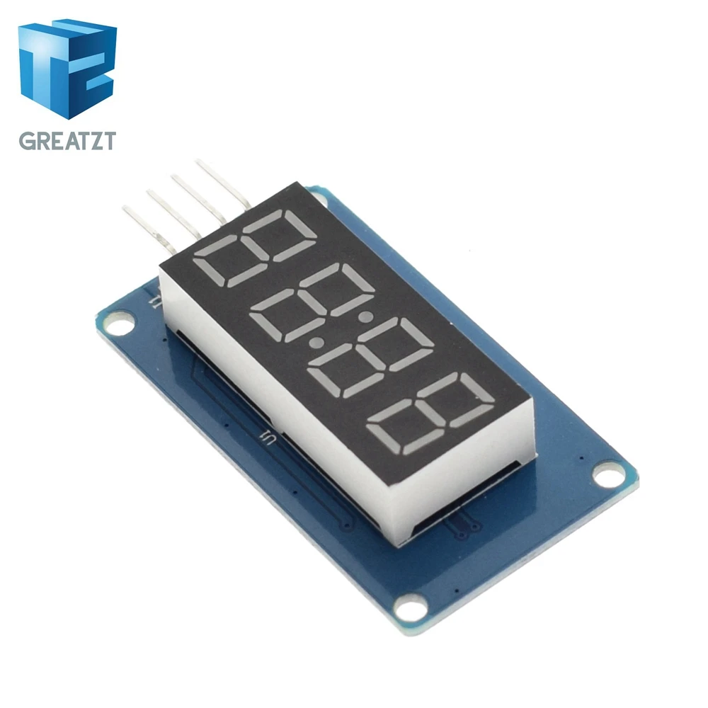 TM1637 LED Display Module For Arduino 7 Segment 4 Bits 0.36Inch Clock ...