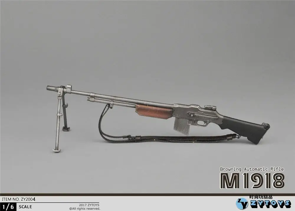 1/6 Scale WWII US Army M1918 BAR Browning Automatic Rifle fit 12 ...