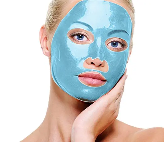 10 Unids/bolsa azul hielo máscara facial cristalina Del Colágeno ...