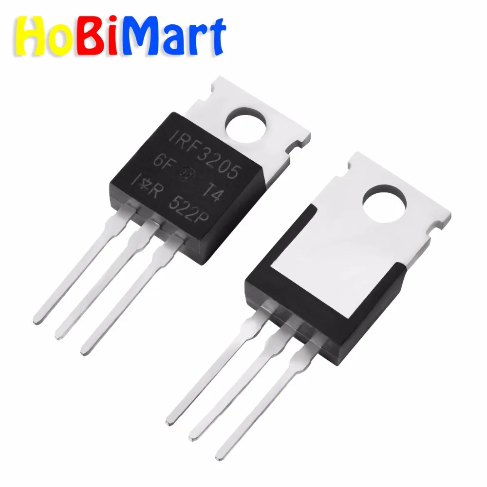 IRF3205 HRF3205 IRF3205PBF fairchild, TRANSISTOR MOSFET de potencia 220 55V 110A 200W 20 unids ...