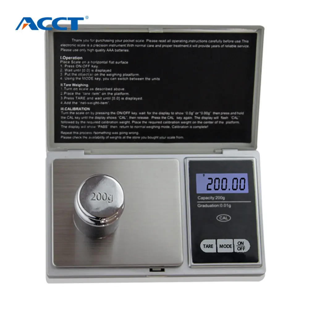 Precision Digital Scales 100g X 0.01g Reloading Powder Grain Jewelry ...