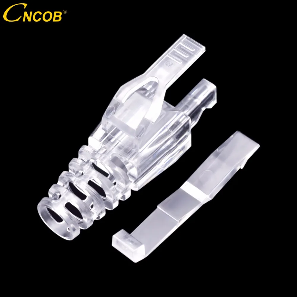 Cncob With Lock Piece Transparent Six Protective Cover Pc Material Rj45 ...
