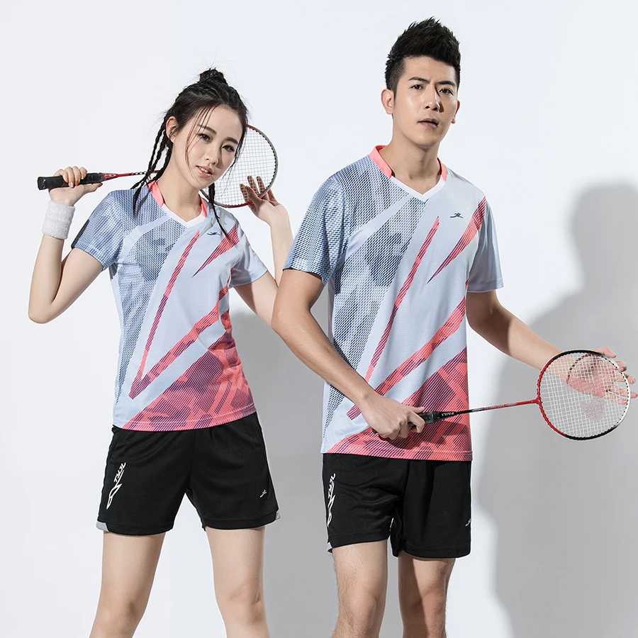 Nuevo conjunto de ropa de bádminton para hombre y mujer, ropa deportiva ...