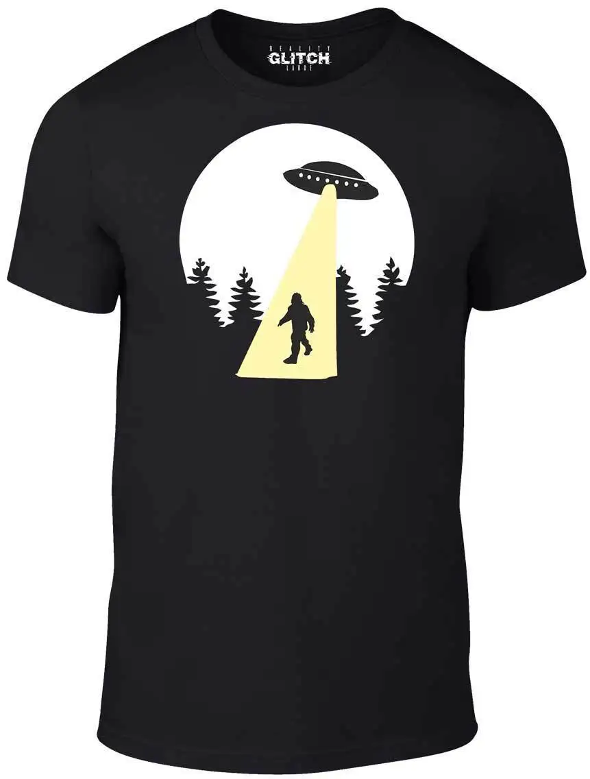 Sasquatch Beam Up T Shirt Funny T Shirt UFO Aliens retro cool space ...