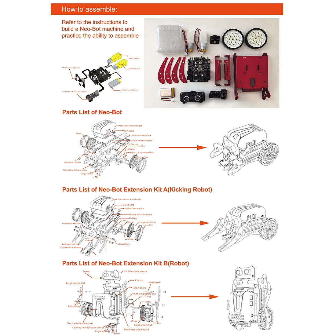 MODIKER 3-in-1 Kids High Tech DIY Programming Scratch Intelligent ...