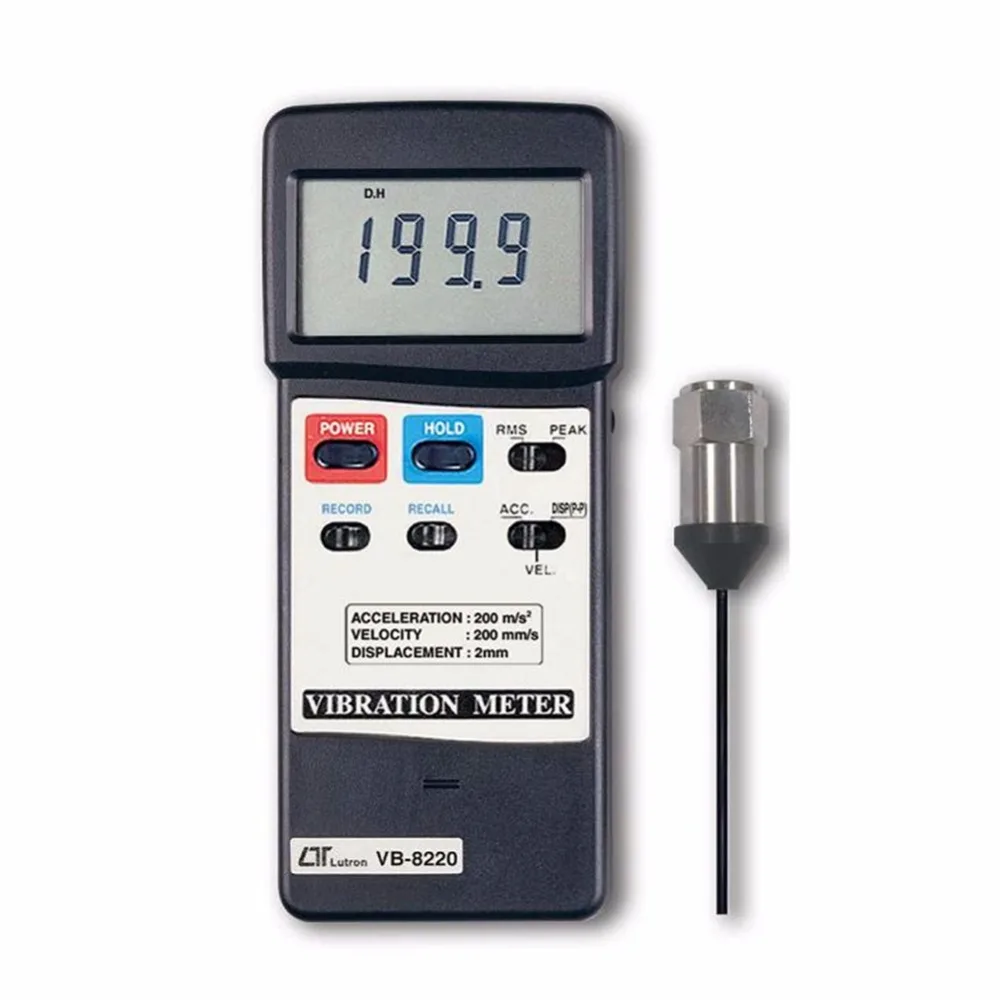 Professional-Acceleration-Velocity-Displacement-Vibration-Meter-VB-8220 ...