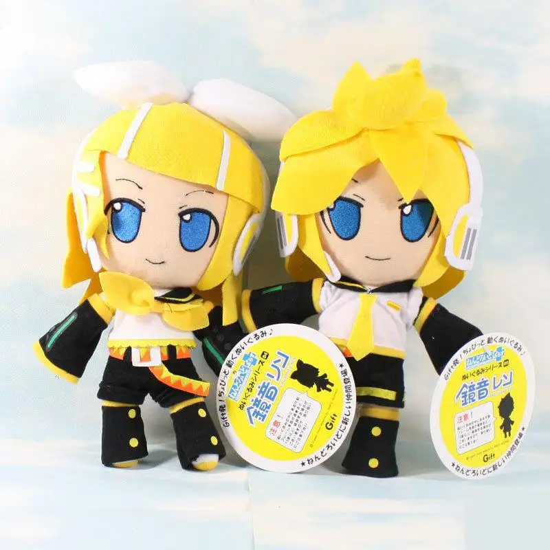 Nuevo lindo 29cm de dibujos animados Hatsune Miku kagamine Rin Len ...