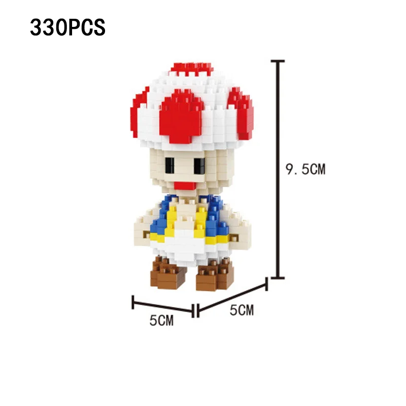 Classic Game Image Micro Diamond Building Block Super Mario Bros ...