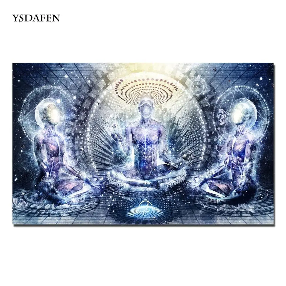 1 panel Alien painting Printed Painting on canvas Painting wall art ...