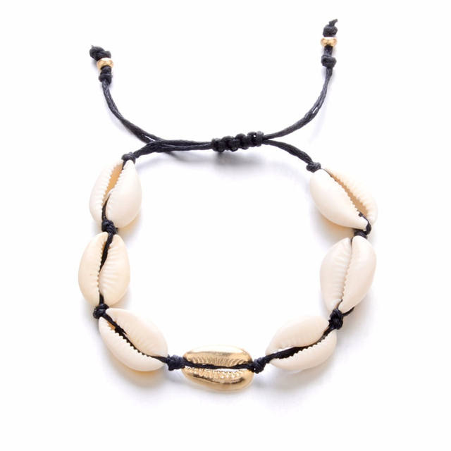 Free Shipping Bohemian Puka Sea Shell Conch Anklets For Women Ankle