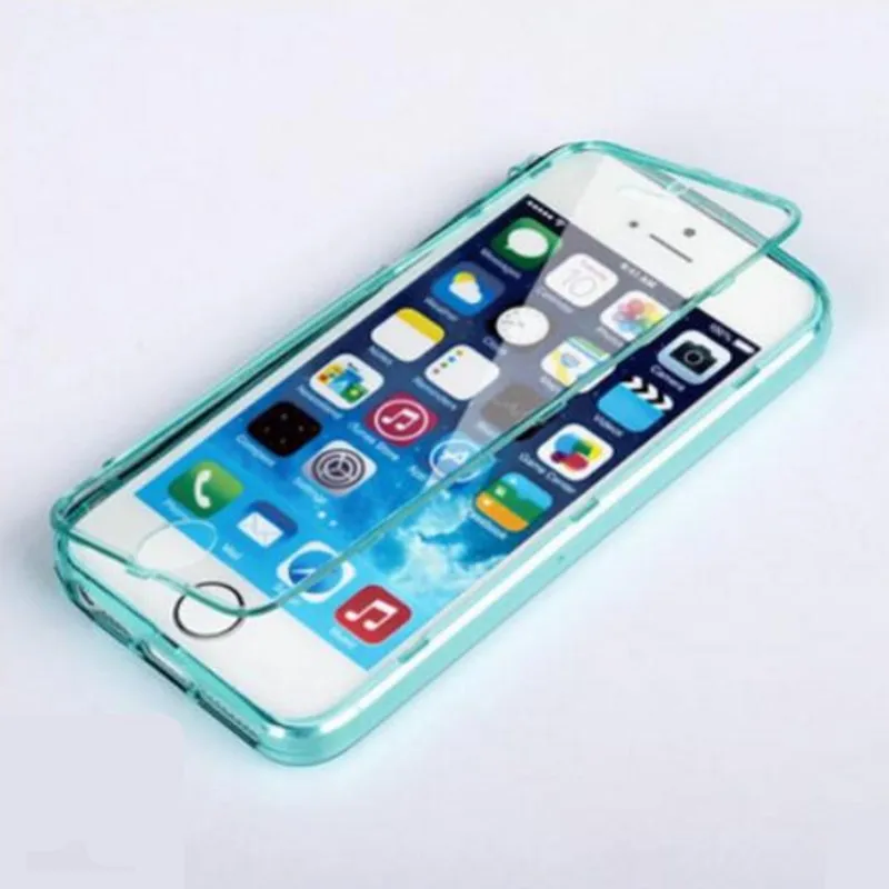 UMGG 360 Full Protection Silicone Clamshell Anti knock Case For iphone ...