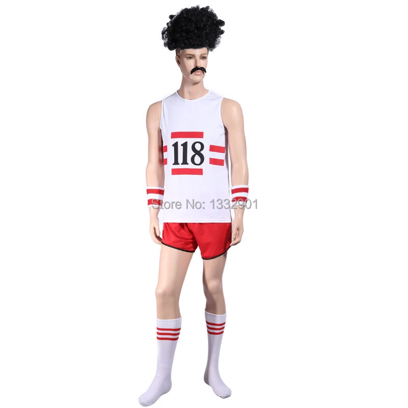 The Hottest Design 118 118 MENS FANCY DRESS COSTUME MARATHON RETRO VEST ...