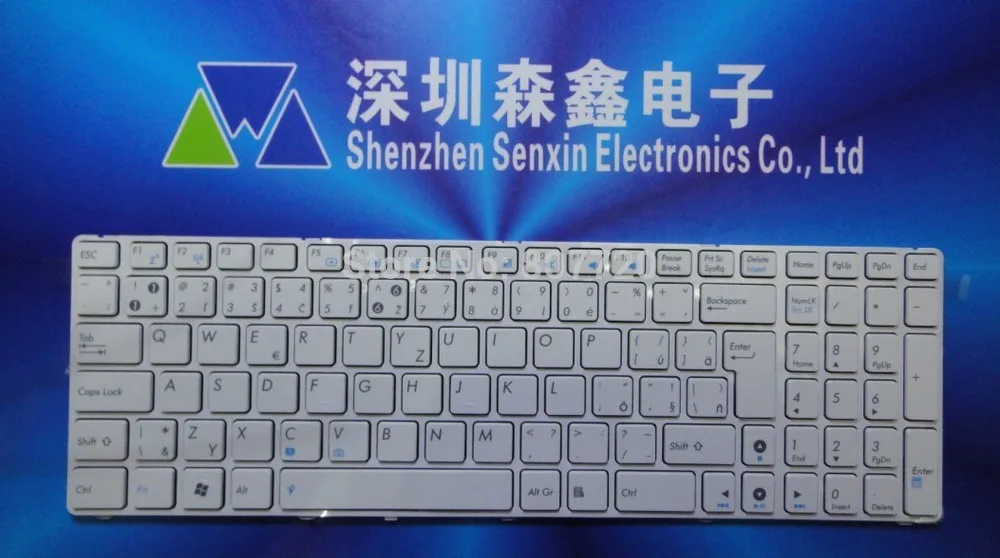 100% Brand New Original Slovakia Keyboard G73 G73jw G73sw G73jh N61 ...